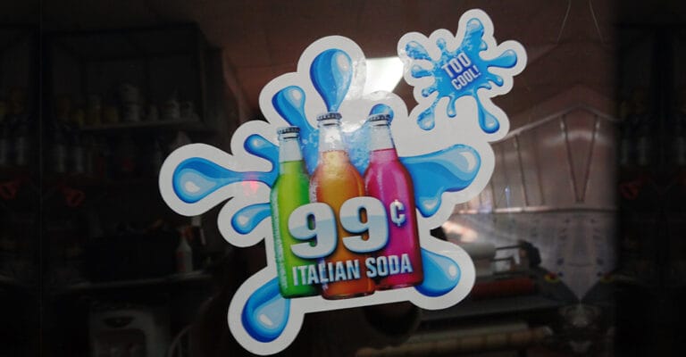 How Large Window Decals Make Your Business Stand Out?