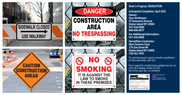 How Construction Signs Play an Important Role in Public Safety?
